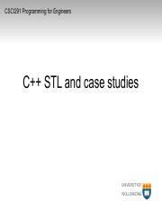Exploring C STL Containers Algorithms Efficiency Course Hero