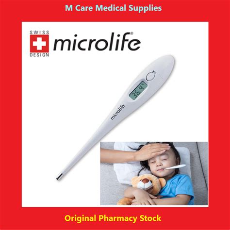 Microlife Digital Thermometer Mt16f1 Lazada