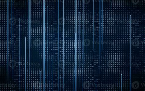 Binary Numbers With Cyberspace D Rendering Stock Photo At Vecteezy