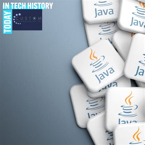 Custom Technologies Inc On Linkedin Techhistory Java Programming