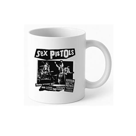 セックス・ピストルズ Sex Pistols Pop Up 2025 Logo Mug （white）【グッズ】 Universal