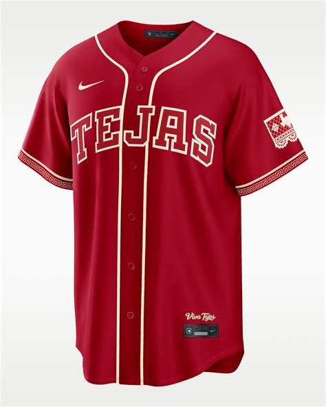 Texas Rangers City Connect Mens Nike Mlb Stadium Jersey