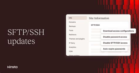 Kinsta Offers More Ways To Manage Sftp Ssh Access To Wordpress Kinsta®