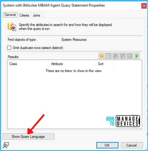 Get Installed BitLocker MBAM Agent Details Using SCCM Query HTMD Blog