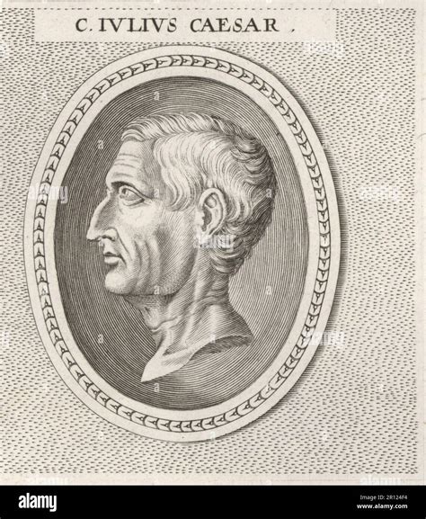 Gaius Julius Caesar Roman General And Statesman 100 44 Bc A Member Of The First Triumvirate