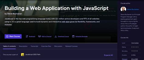 Learn How To Build A Web App With JavaScript Buchatech