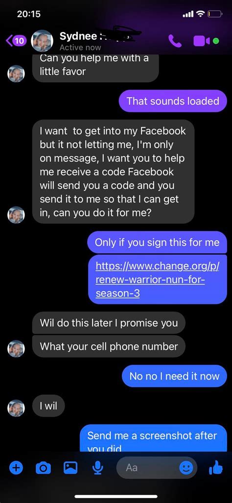 A Facebook Bot Was Messaging Me And I Made Sure To Do My Part R