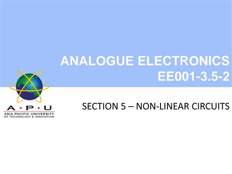 SOLUTION Section Non Linear Circuits Studypool