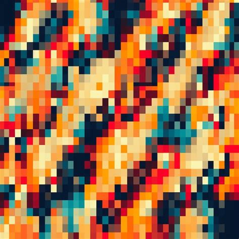 Premium Ai Image Pixel Pattern