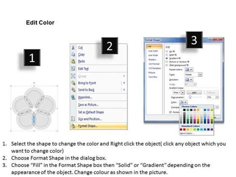 Five Overlapping Concepts Venn Diagram Ppt Who Writes Business Plans PowerPoint Slides