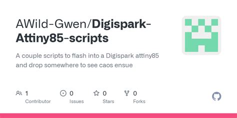GitHub AWild Gwen Digispark Attiny Scripts A Couple Scripts To Flash Into A Digispark