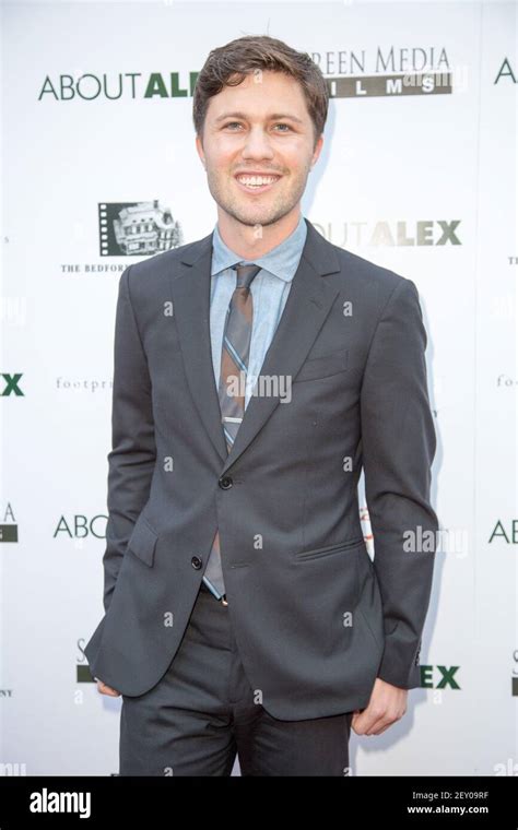 Jesse Zwick Attends The Los Angeles Premiere Of About Alex On August 6 2014 Photo By Crash