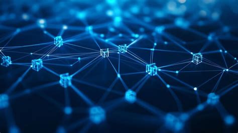 Abstract Technology Pattern With Interconnected Circles Digital Art Background Premium Ai