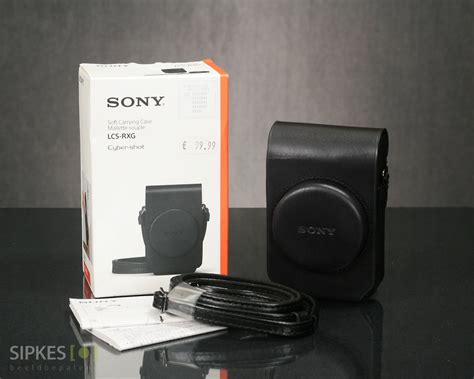 Sony LCS-RXG lederen case voor Sony RX100 types. Housse pour appareil ...
