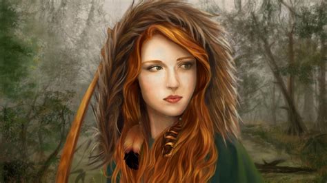 Обои девушка капюшон мех 2560x1440 QHD & WQHD (16:9) от salihychev ...