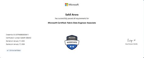 Dp700 Microsoftfabric Fabric Sahil Arora