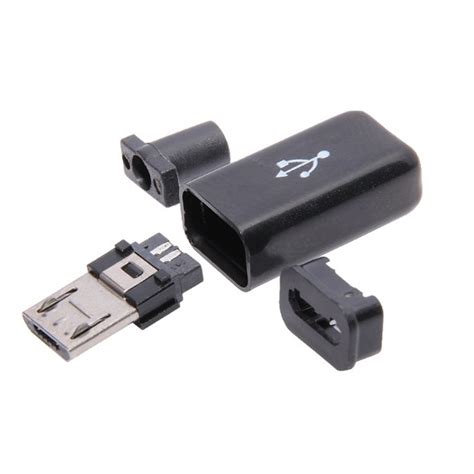Micro USB Male Plug With Body Audiophonics