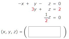 Solved Solve The System Of Linear Equations If There Is Chegg