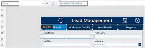 Create Multiple Tabs In Power Apps Form [download Lead Management App Example] Sharepoint