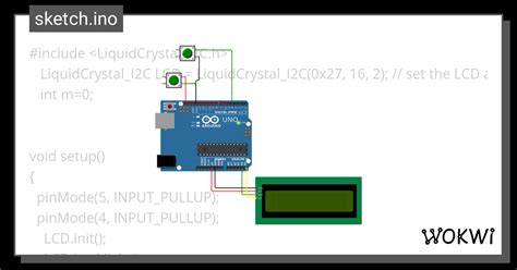 04job3 Servo Btn Wokwi ESP32 STM32 Arduino Simulator