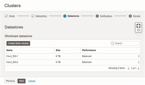 Create A Multi Cluster Oracle Cloud Vmware Solution Software Defined