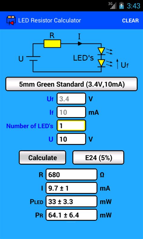 Led Resistor Calc