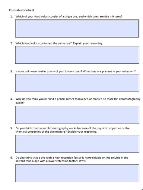 Example Calculation Of A Retention Factor The