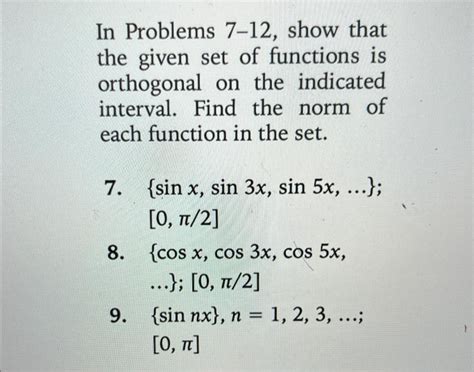 solved in problems 7 12 show that the given set of