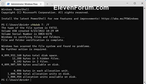 Check Drive For Errors With CHKDSK Check Disk In Windows Windows Forum