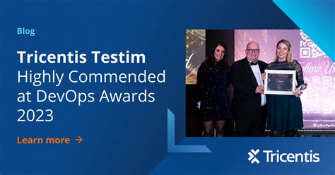 Tricentis Testim Highly Commended At Devops Awards 2023 Tricentis