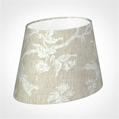 Oval Shades Jim Lawrence 25cm Sloped Oval Shade In White Printed