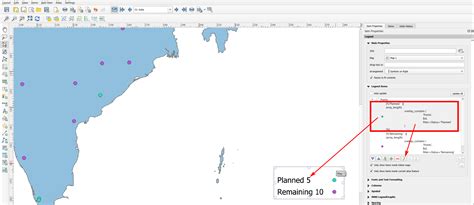 Print Composer Dynamically Filtering Feature Count In QGIS Atlas Legend Geographic
