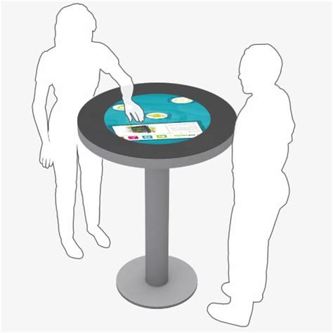 Round 360° Touch Screen Table Apollo Buy Or Rent