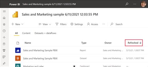 Search And Find Your Content Using Global Search Power BI Microsoft Learn