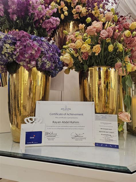 Late Post It Was Pleasure Working With The Best Reception Team And Specially With The