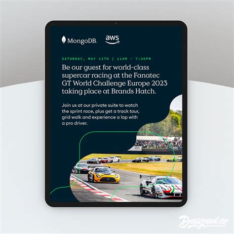 Mongodb Email Invitation Design On Behance