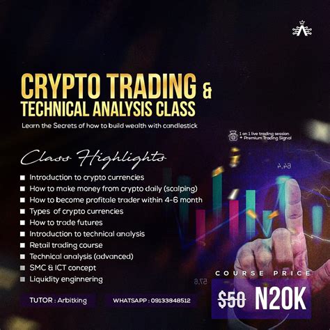 Crypto Course Flyer Flyer Design Graphic Design Flyer Flyer