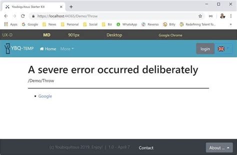 Aspnet Core 30 Exception Handling By Dino Esposito Raspnetcore