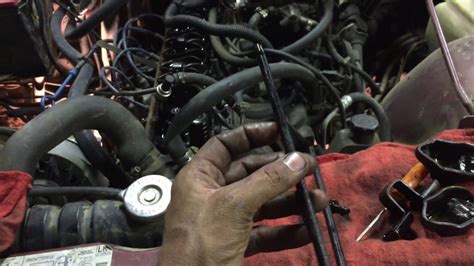Bent Push Rod, How to Check Easy Way - YouTube