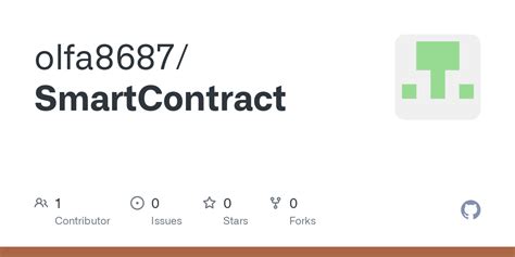 Github Olfa8687smartcontract
