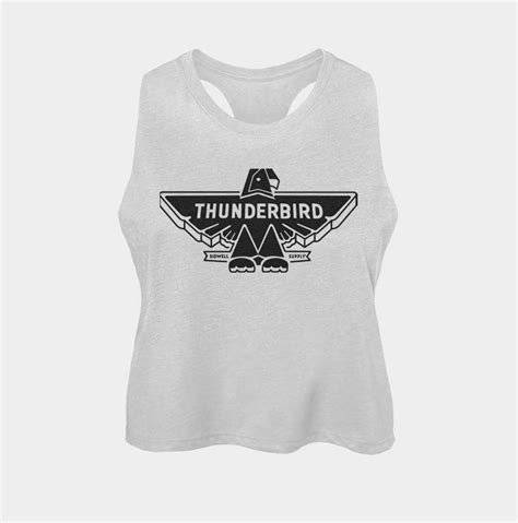 Thunderbird Crop Tank Bidwell Clothing Co