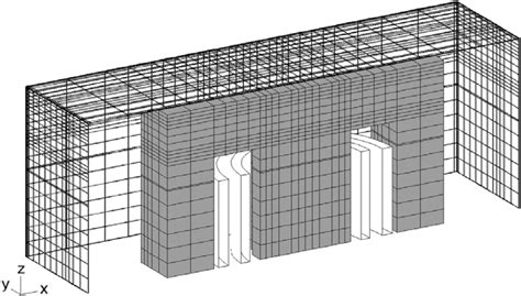 Finite Element Model Of One Quarter Of A Transformer The Core Is Gray Download Scientific