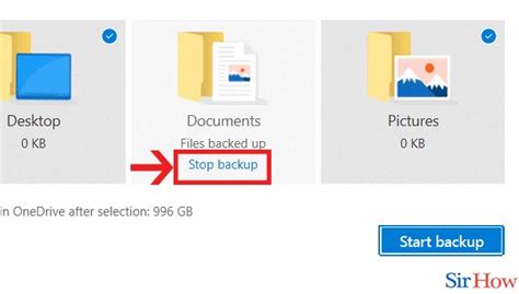 How To Stop Onedrive Backup In Windows Steps