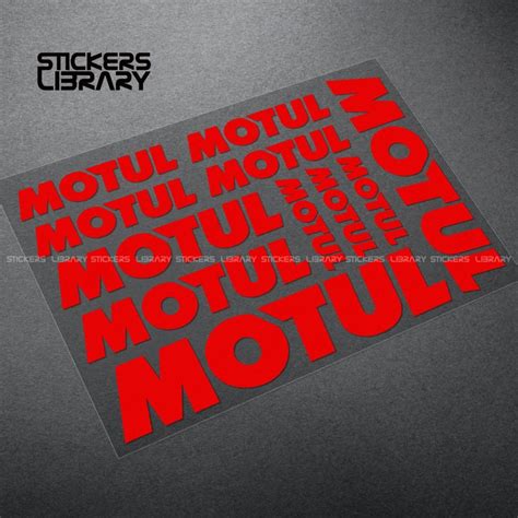 Motorcycle High Quality Stickers Motogp Sponsor Decals Vinyl Material