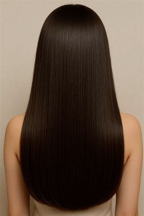Very Dark Brown Hair Straight Dark Chocolate Brown Hair Straight