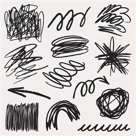 Premium Vector Abstract Handdrawn Doodle Art