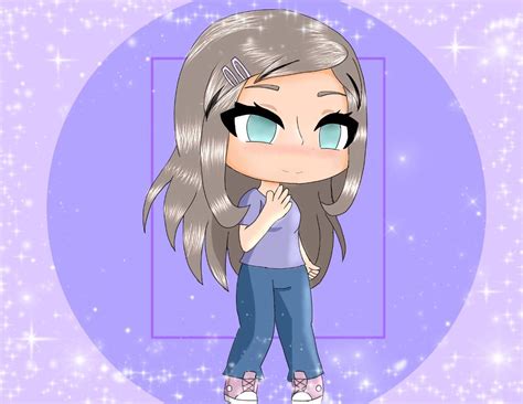 Purple Gacha Life Amino