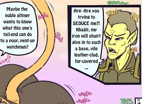 Rule 34 Bethesda Softworks Guard Hashdrawingslasher Khajiit Sexual