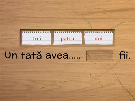 Pilda Întoarcerii Fiului Risipitor Complete The Sentence