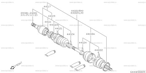 Front Axle For Suzuki Carry Truck 11 Generation Restyling 052002 08